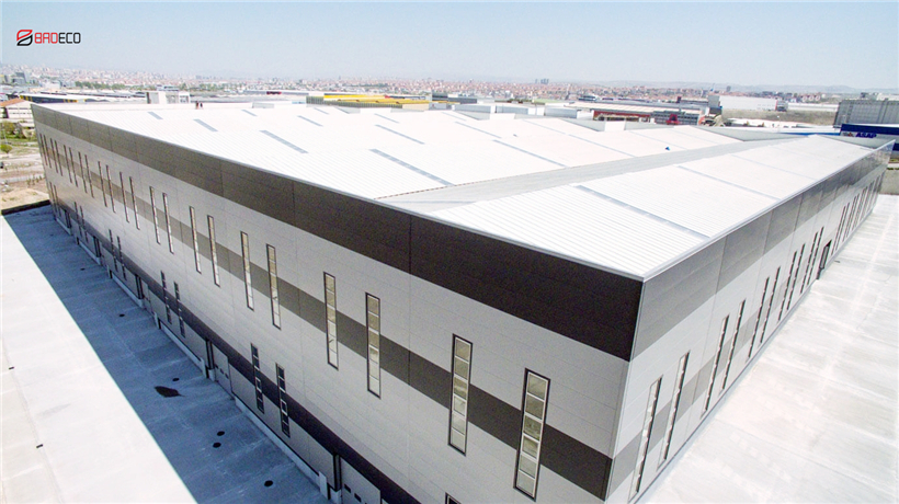 The Sandwich Panel Warehouse Project in Chile - BRD New Material Co.Ltd.